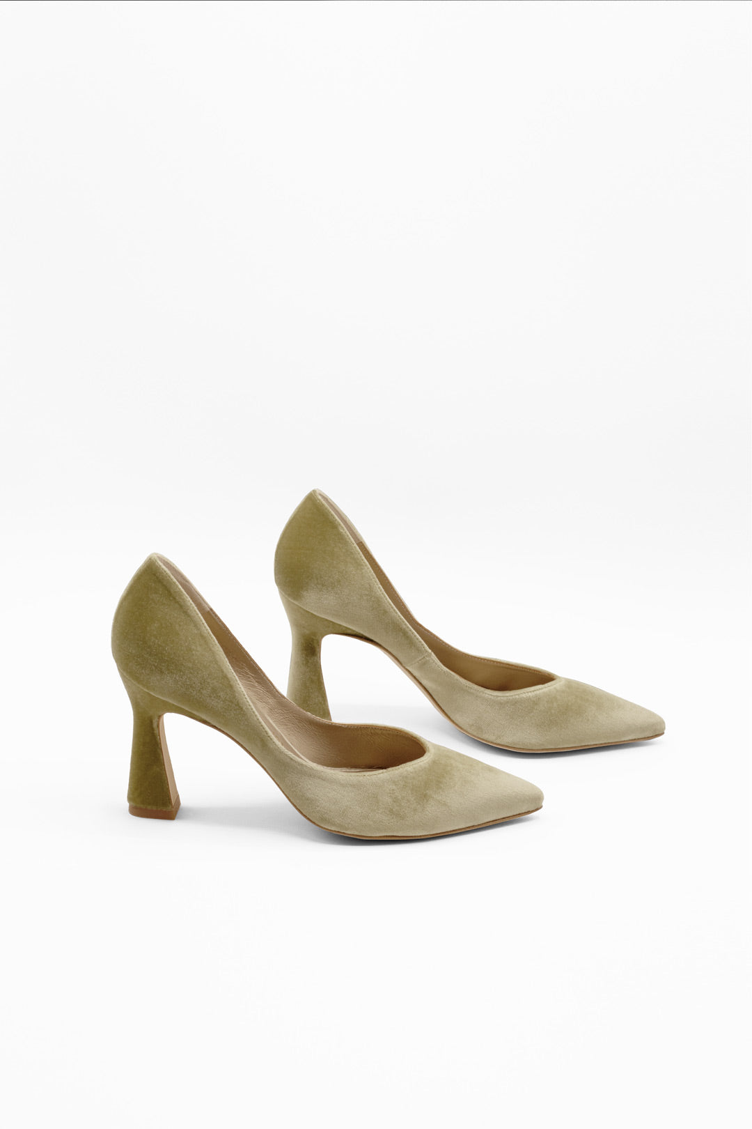 flordeasoka | FIDELA 9 GREEN GRAPE | Elegant green court shoe